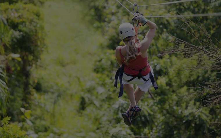 Ziplining in Mauritius at La Vallee des Couleurs National Park ...