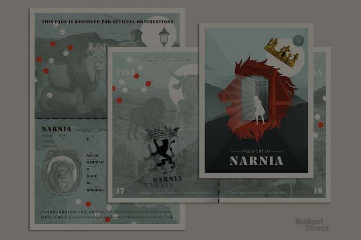 Fictional Places Have Their Passports Too. And They Are the Coolest ...